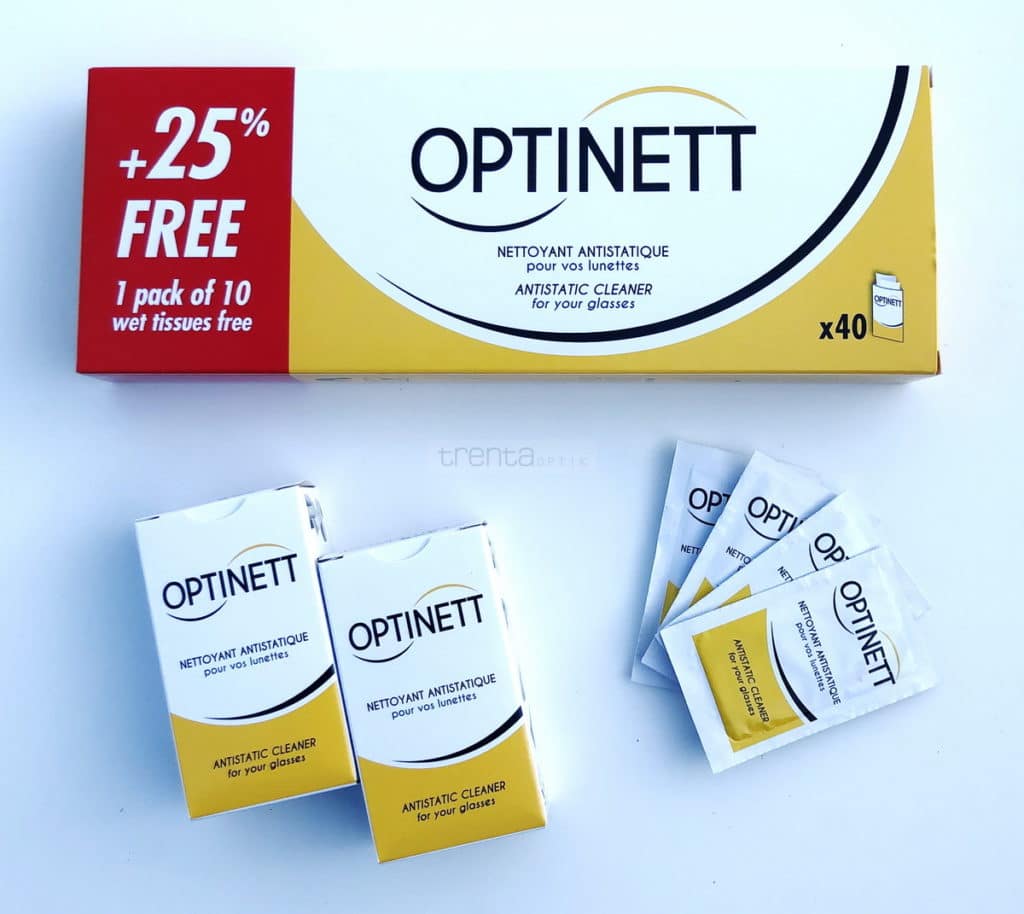 Optinett Reinigungstücher - Trenta Optik Zürich